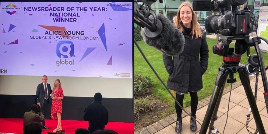 Leeds Trinity University alumni named National Newsreader of the Year ...